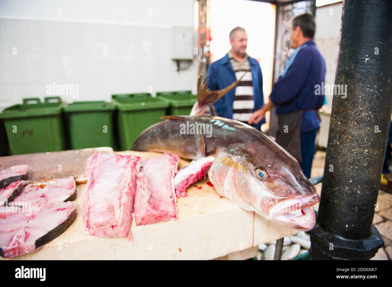An enormous fish in Split fish market, Dalmatia, Croatia Stock Photo ...