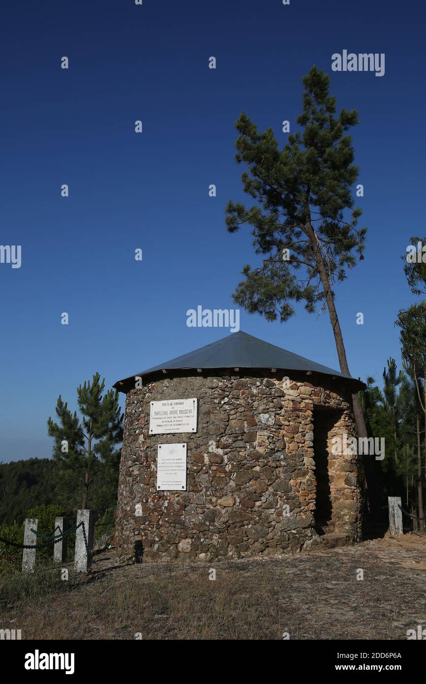 Battle of Busaco (Bussaco) (Bucaco) Battlefield site, a Napoleonic era ...