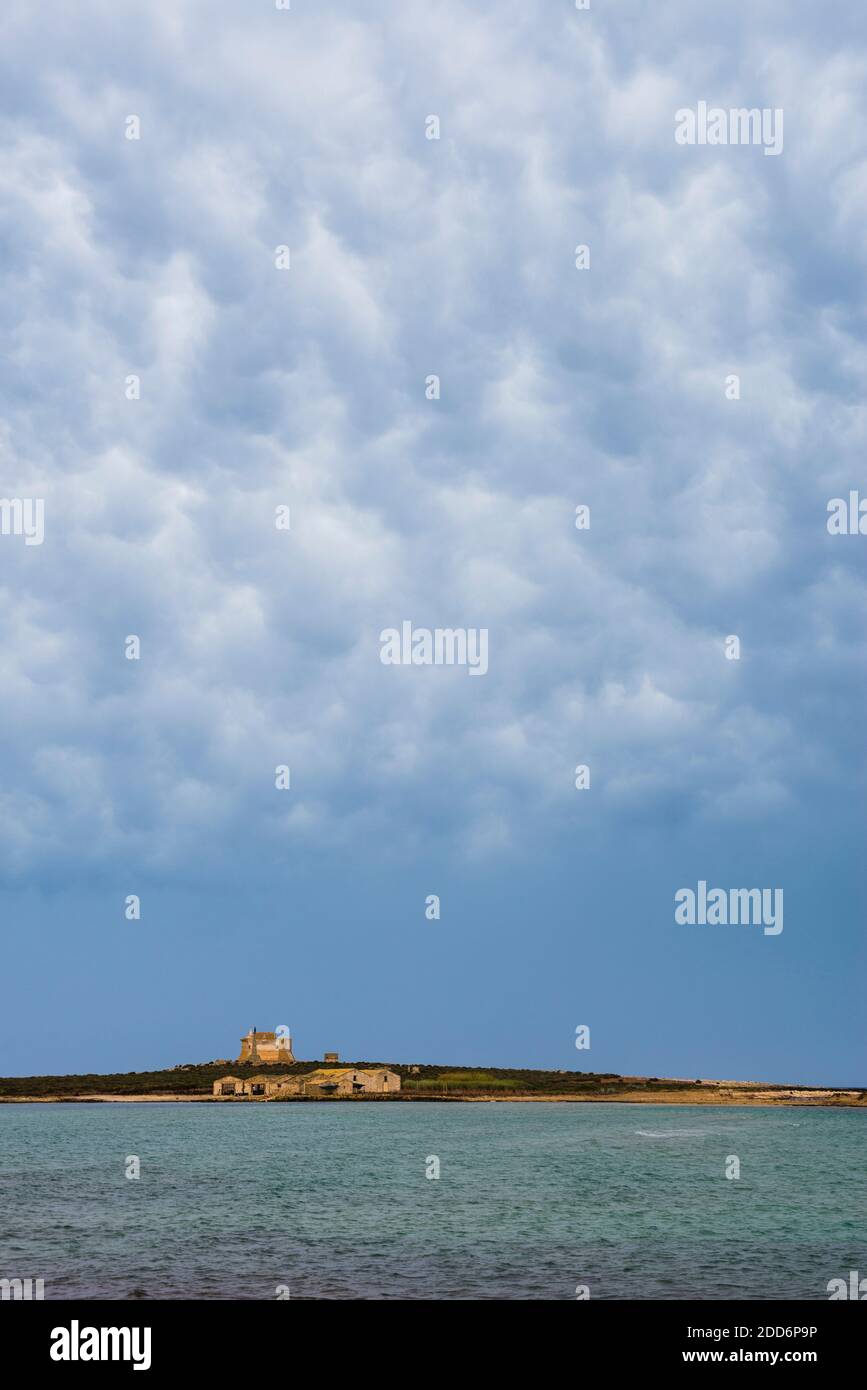 Capo Passero Island (Isola di Passero) at Portopalo di Capo Passero ...