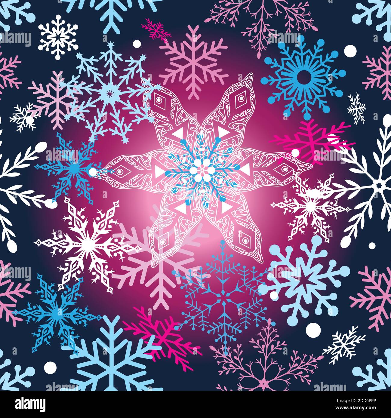 Seamless festive new year Stock Vector Images - Alamy