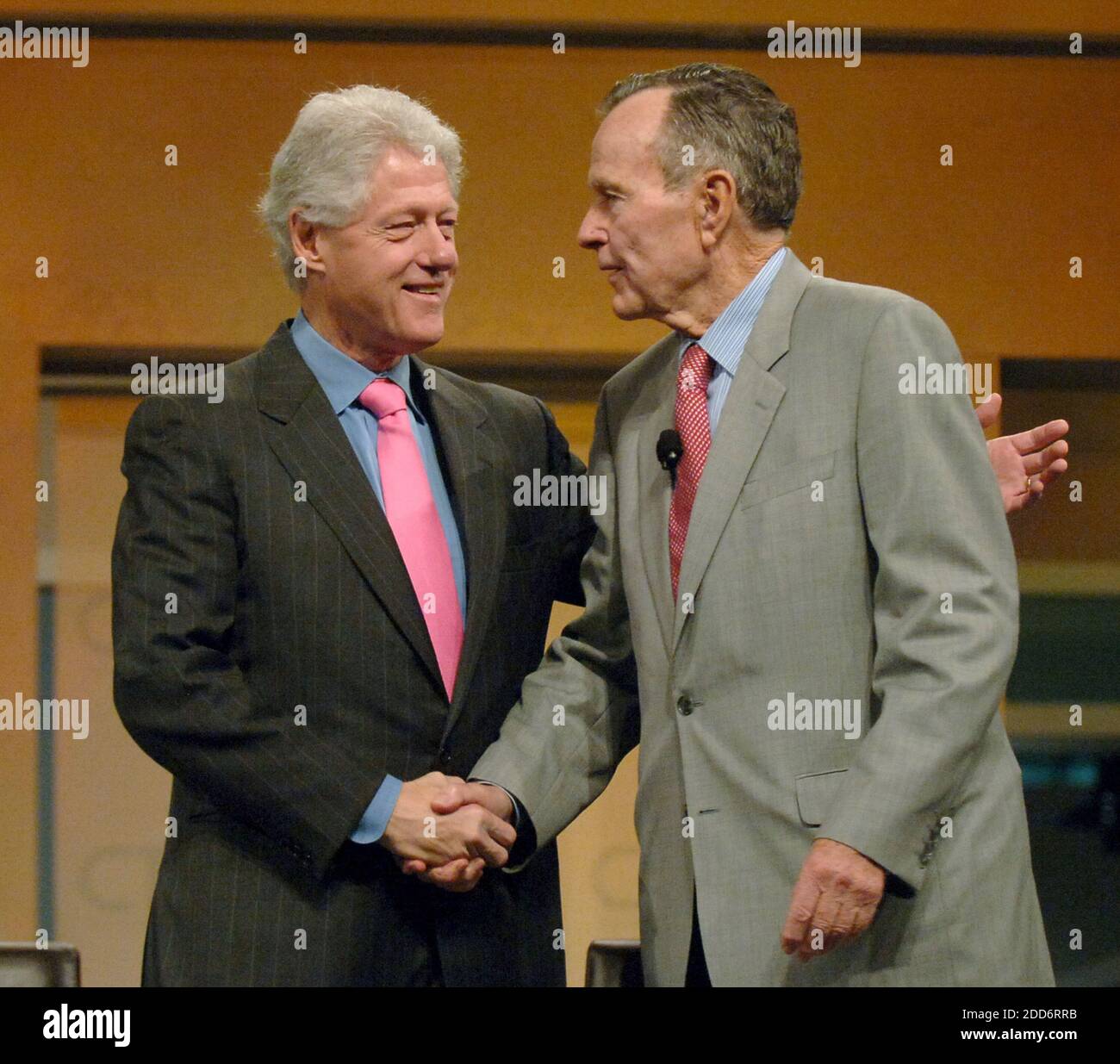 NO FILM, NO VIDEO, NO TV, NO DOCUMENTARY - Former president Bill ...