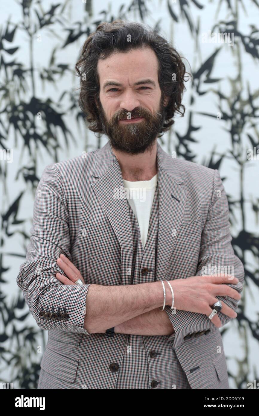Exclusive - French actor Romain Duris poses for pictures during the ...