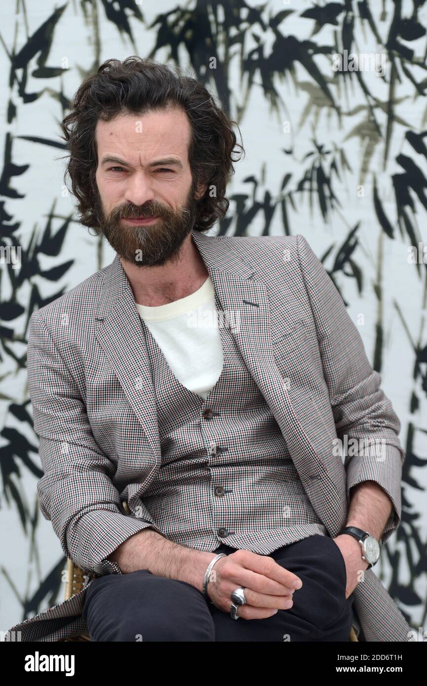 Exclusive - French actor Romain Duris poses for pictures during the ...