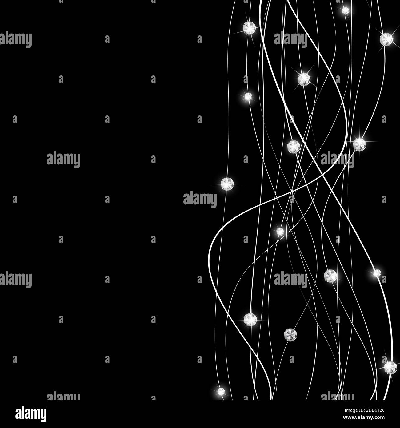 Abstract Luxury Black Diamond Background Illustration Stock Photo - Alamy