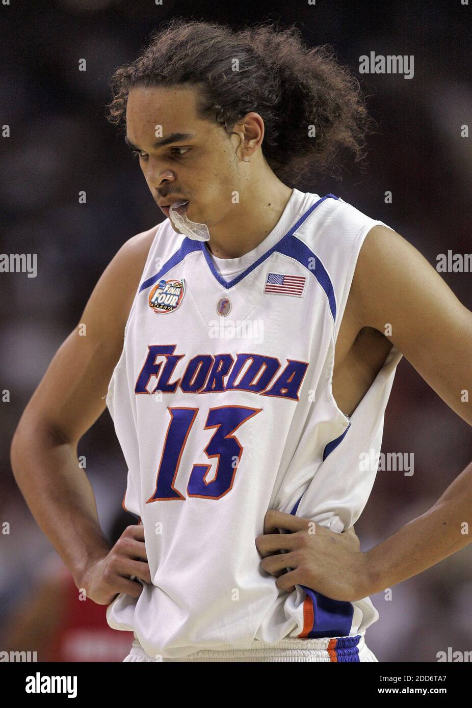 NO FILM, NO VIDEO, NO TV, NO DOCUMENTARY - Florida's Joakim Noah takes ...