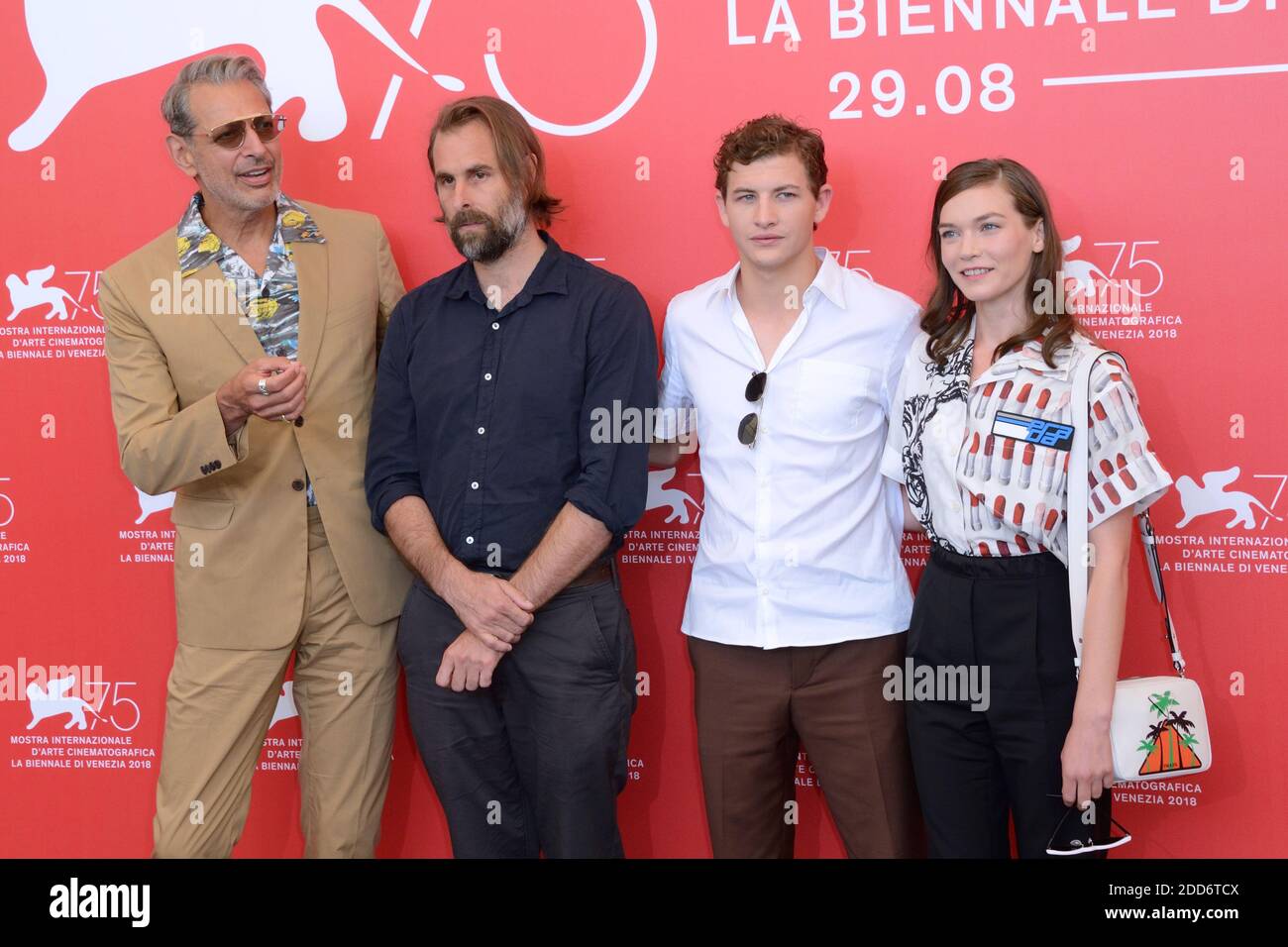 Jeff Goldblum, Rick Alverson, Tye Sheridan and Hannah Gross attending ...