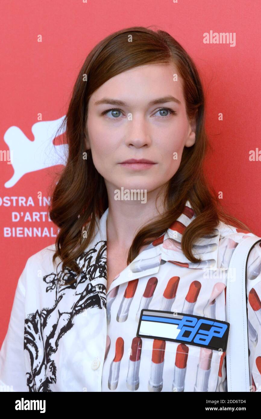 Hannah Gross attending The Mountain Photocall of the 75th Venice ...