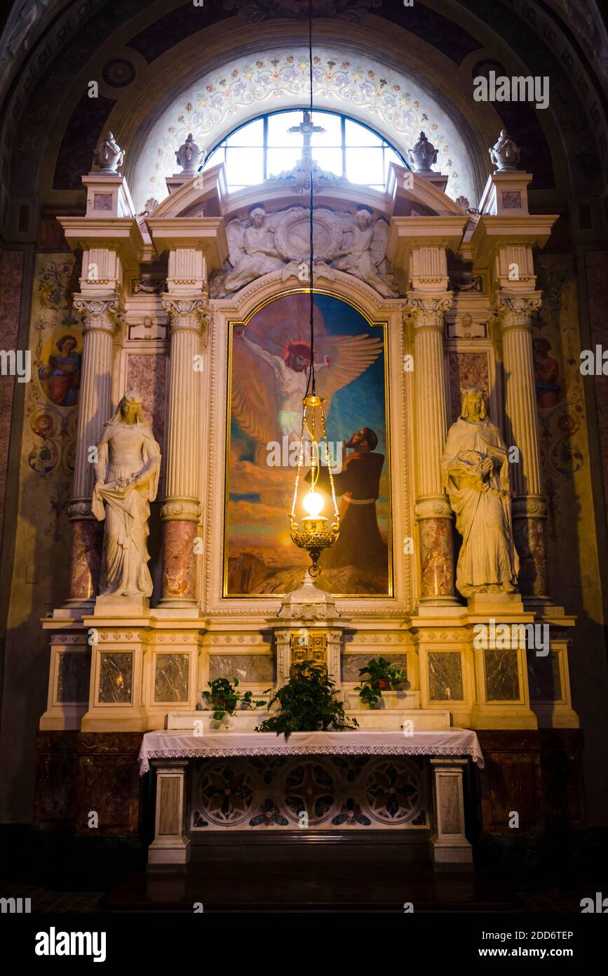 Interior franciscan church annunciation hi-res stock photography and ...