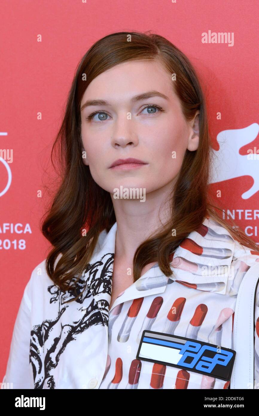 Hannah Gross attending The Mountain Photocall of the 75th Venice ...