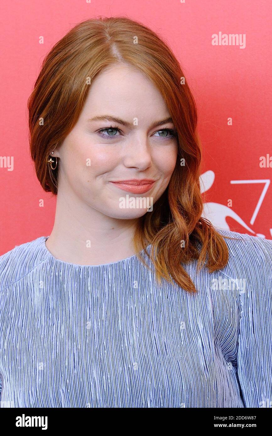 Emma Stone attending The Favourite Photocall as part of the 75th Venice ...