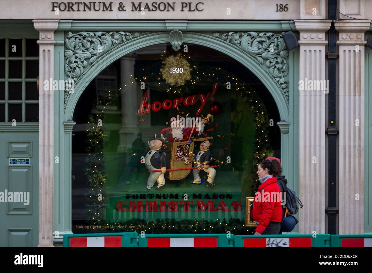 Fortnum mason christmas windows 2020 hi-res stock photography and ...