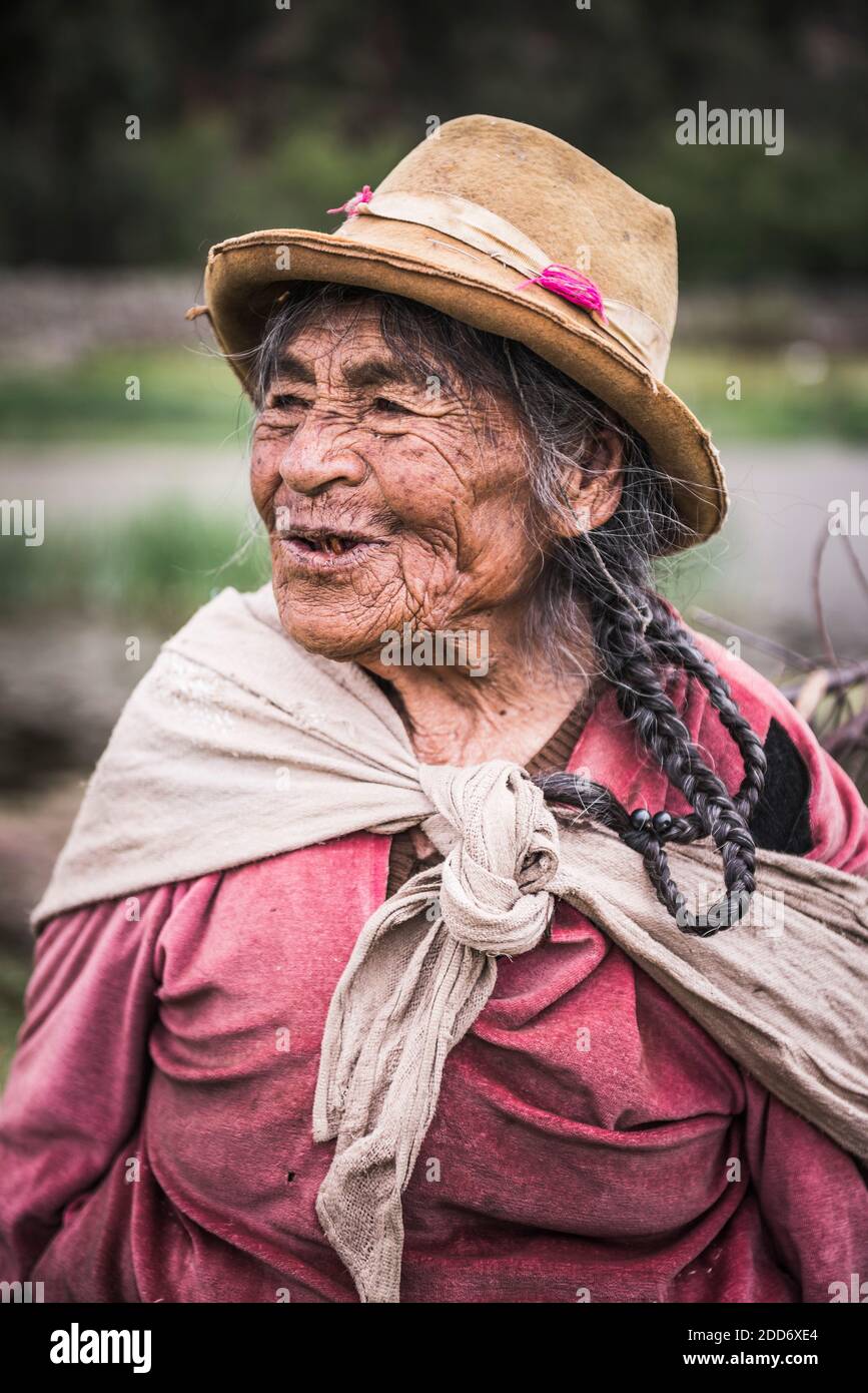 Wrinkly old woman hi-res stock photography and images - Alamy