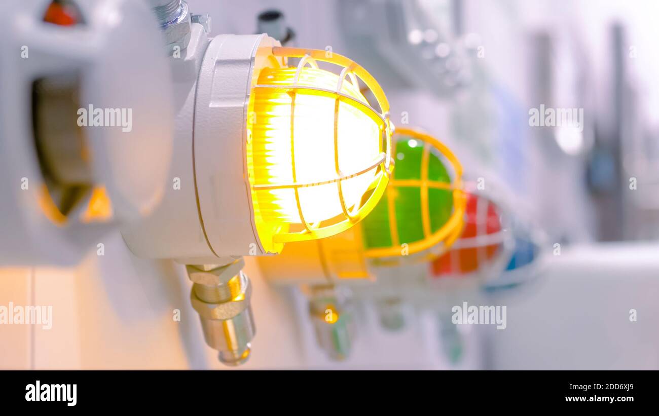 Red alert alarm light flashing hi-res stock photography and images - Alamy