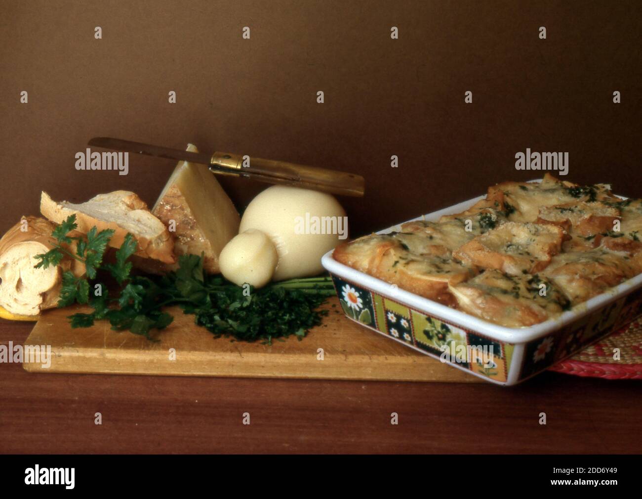 The "suppa cuata", traditional food of Gallura, Sardinia, Italy ...