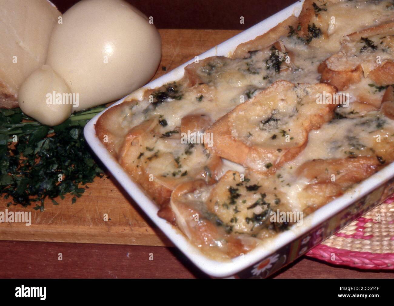 The "suppa cuata", traditional food of Gallura, Sardinia, Italy ...