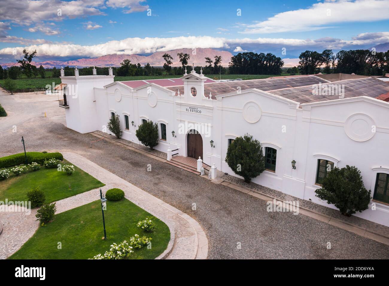 Bodega El Esteco, a winery and vineyard in Cafayate, Salta Province ...
