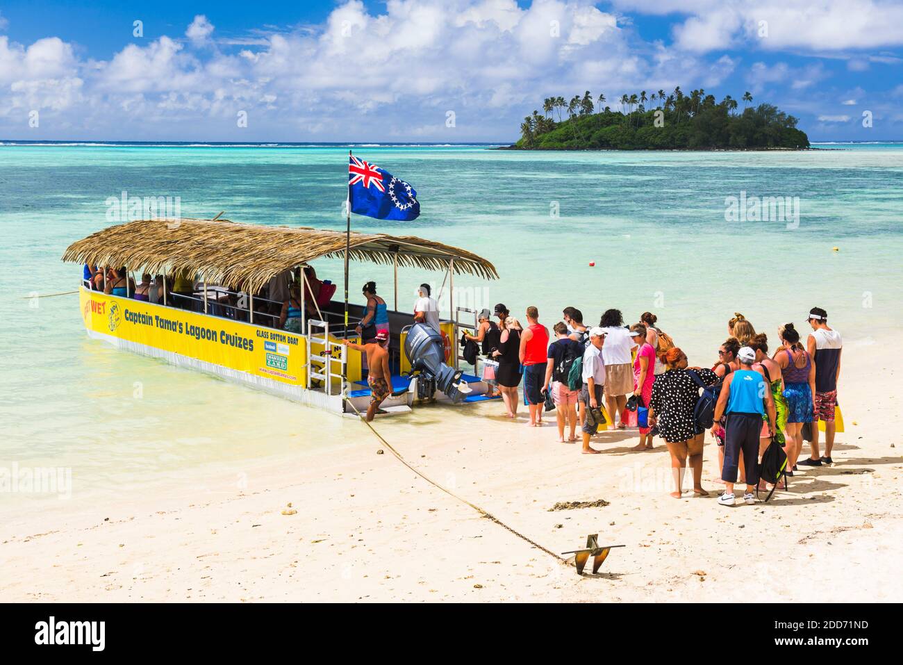 Captain Tama's Lagoon Cruizes, Muri Lagoon, Rarotonga, Cook Islands ...