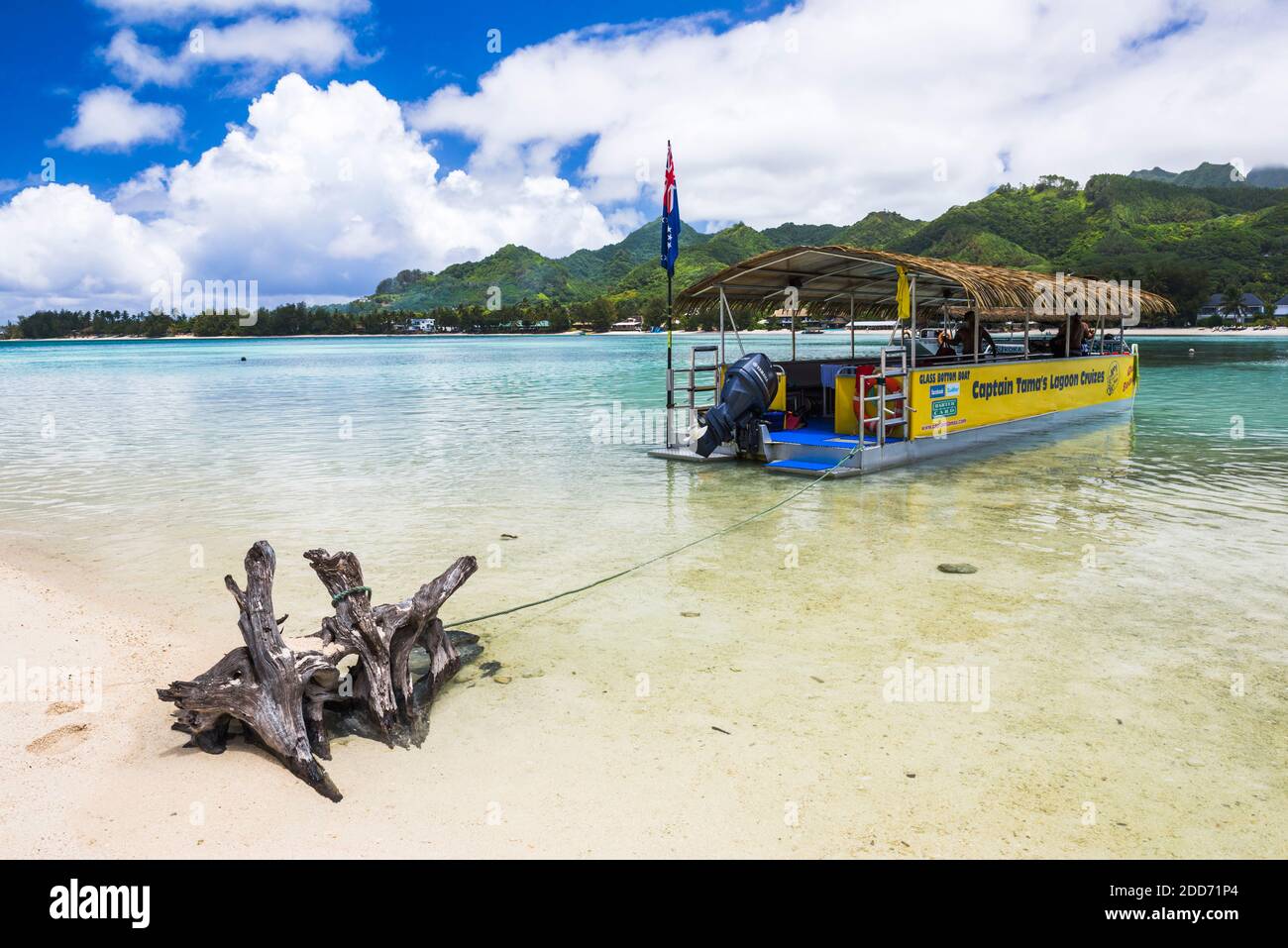 Captain Tama's Lagoon Cruizes, Muri Lagoon, Rarotonga, Cook Islands ...