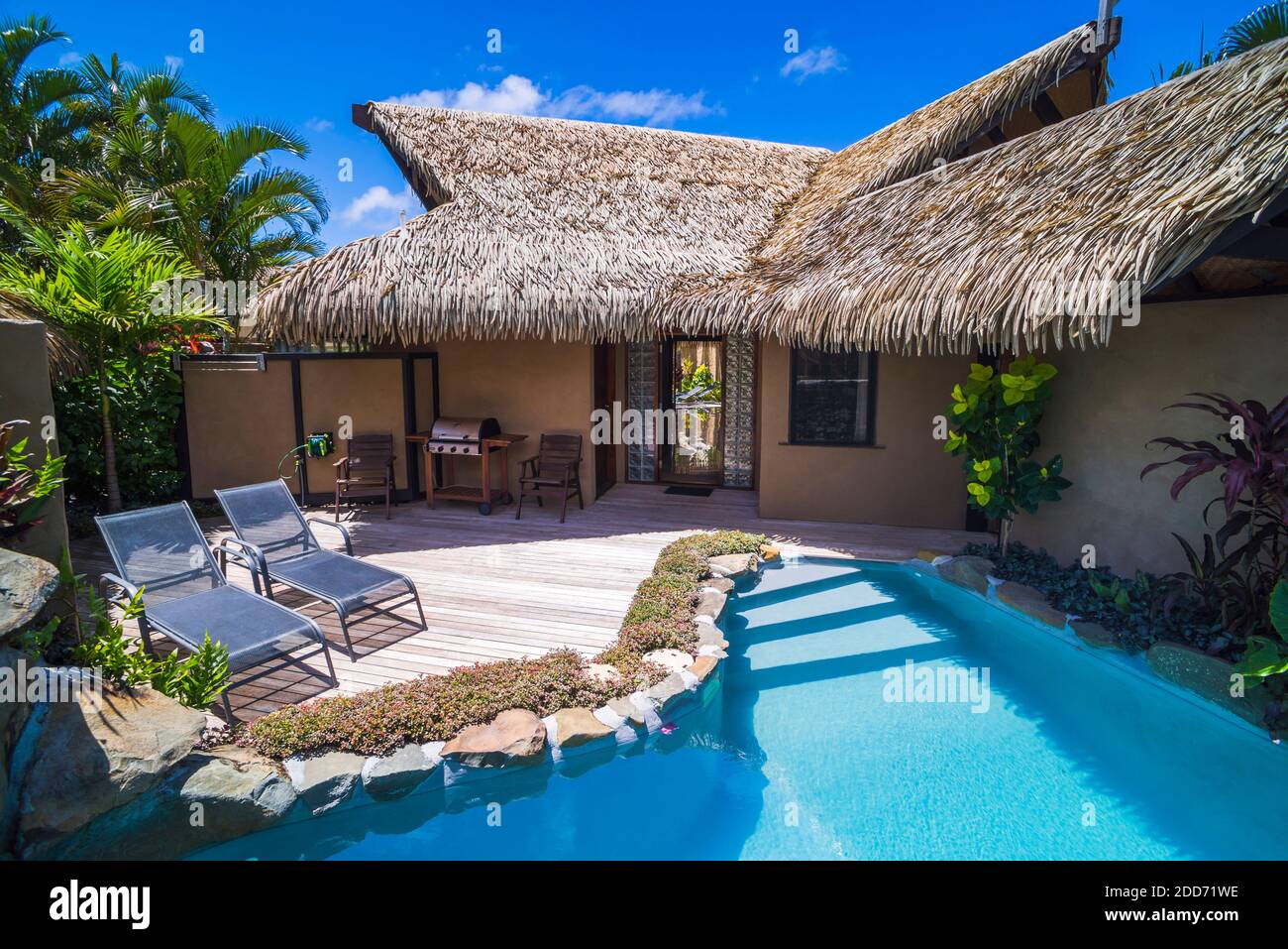 Private pool area, Villa 1, Rumours Luxury Villas and Spa, Muri ...