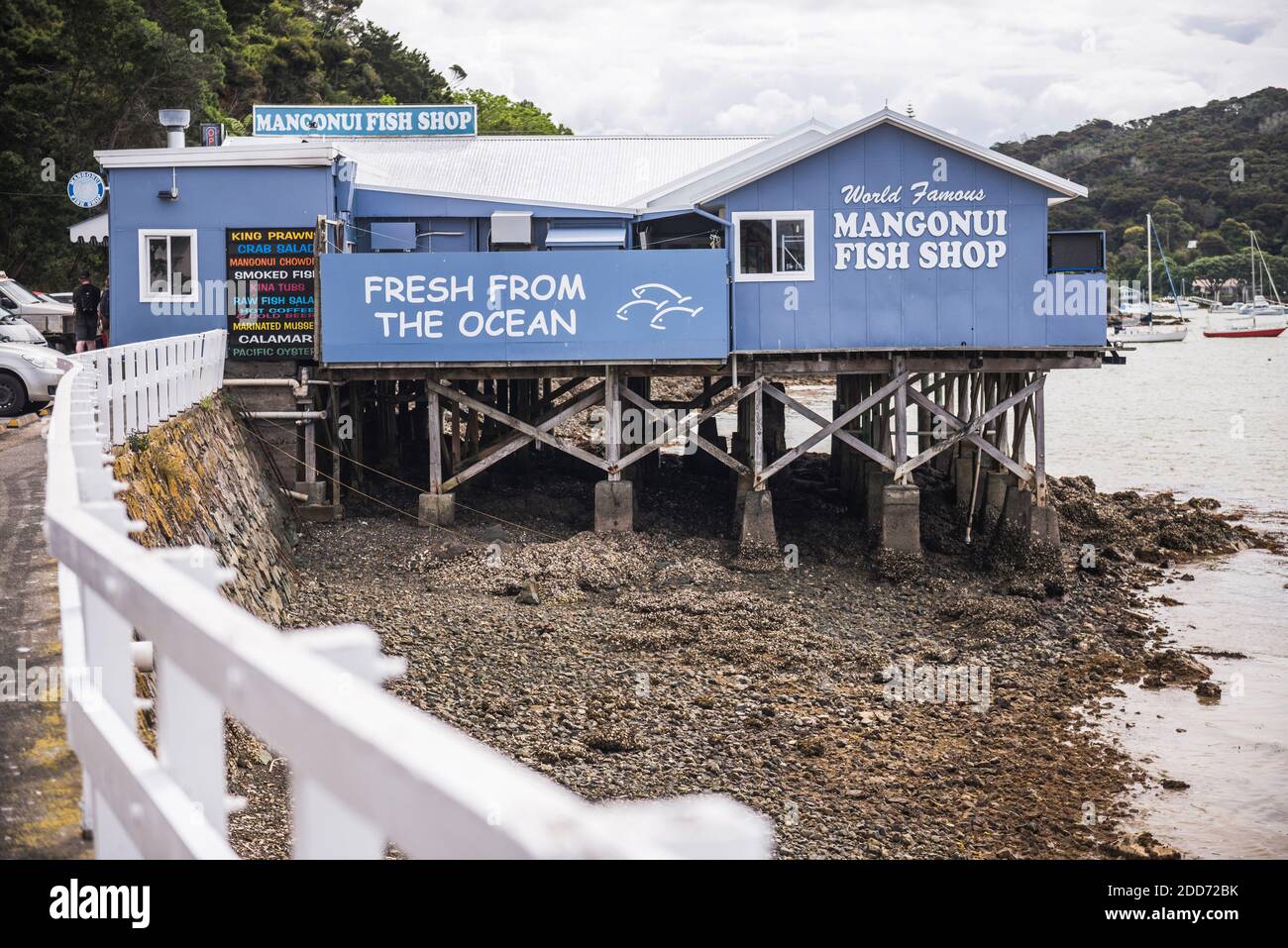 World Famous Mangonui Fish Shop, Northland Region, North Island, New ...