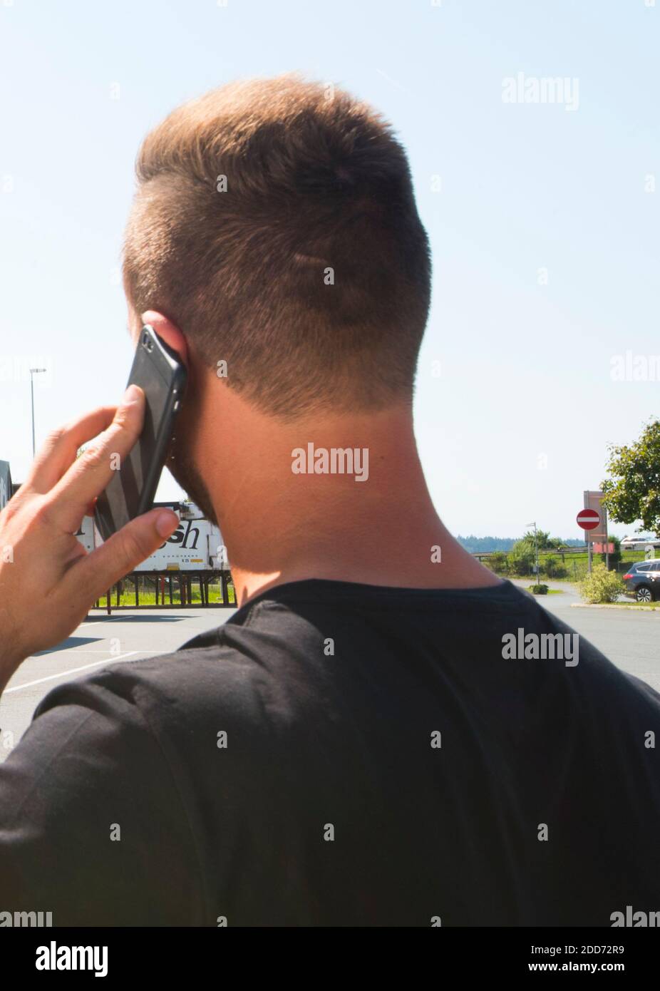 smartphone, a mobile communication device with touchscreen and ...