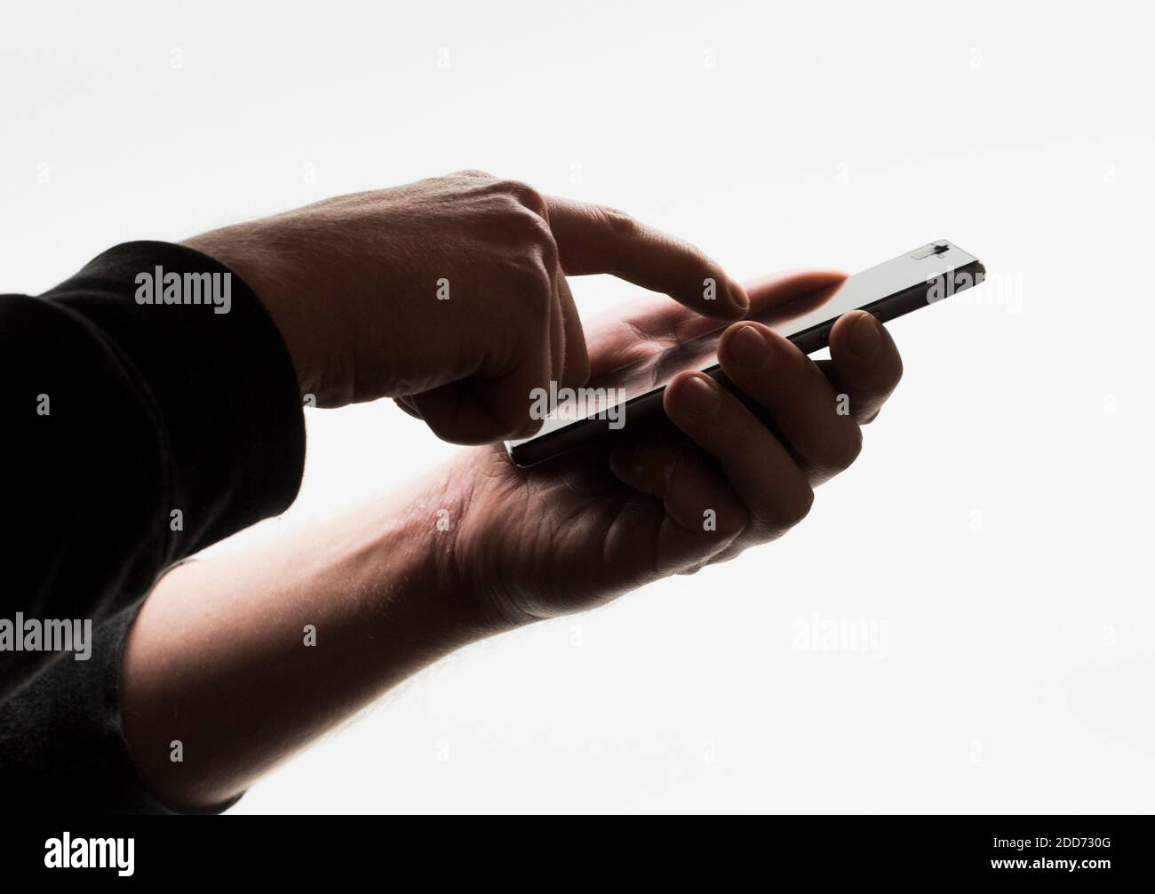 smartphone, a mobile communication device with touchscreen and ...