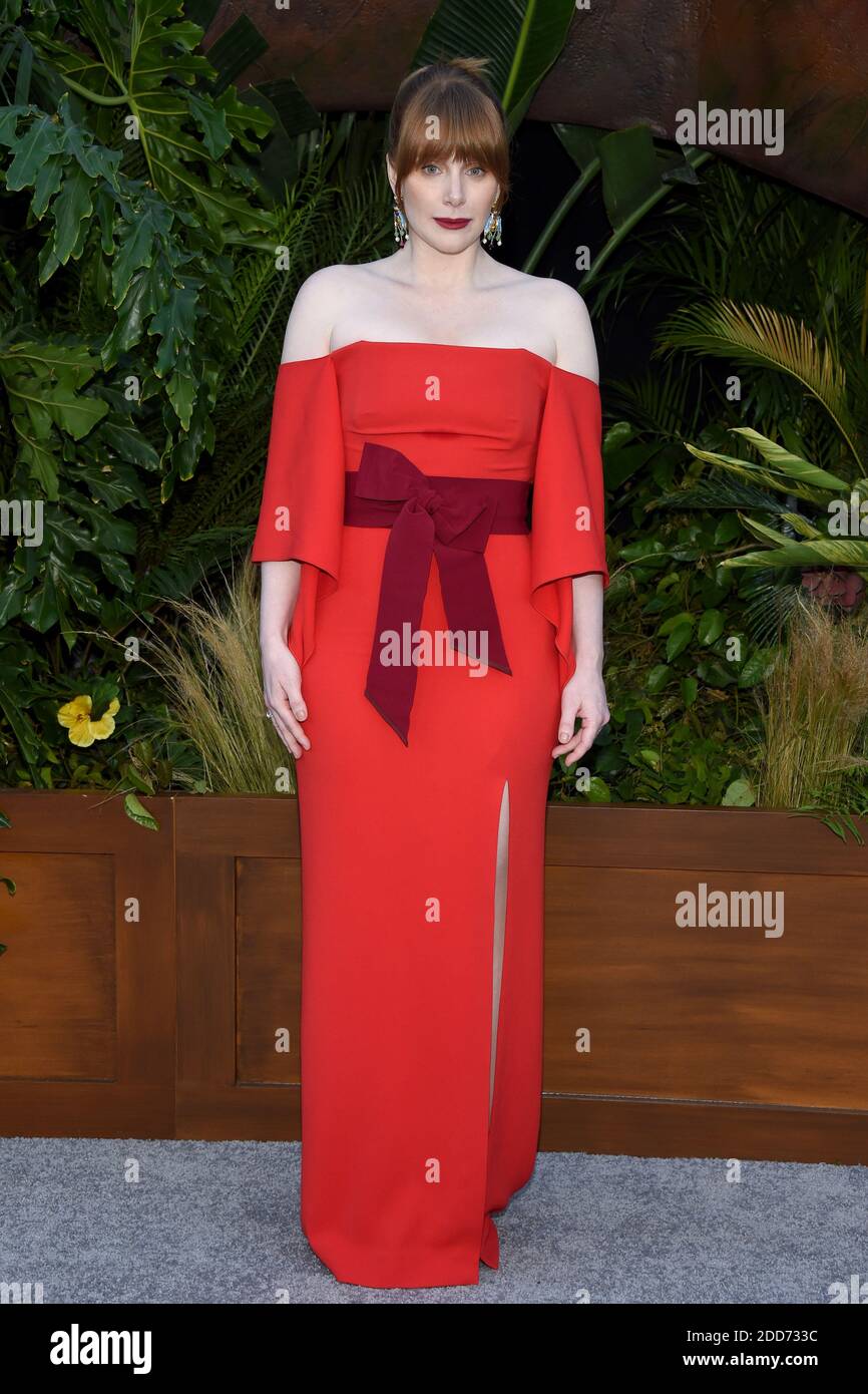 Bryce Dallas Howard attends the premiere of Universal Pictures and ...