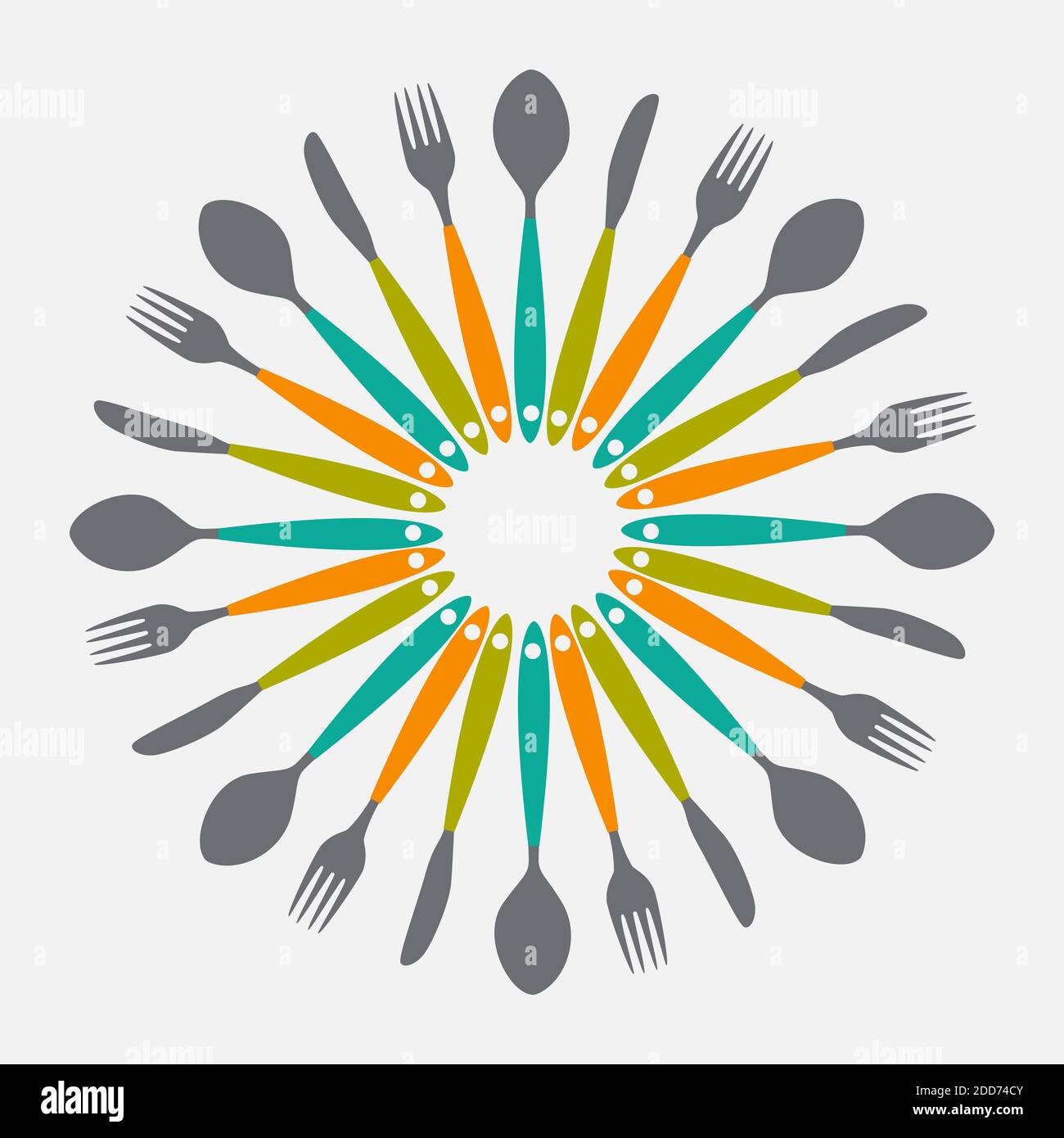 Restaurant Menu Background Template Illustration Stock Photo - Alamy