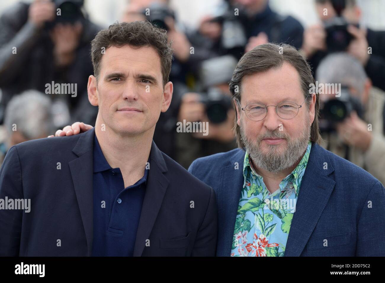 Matt Dillon and Lars von Trier posing at the The House That Jack Built ...