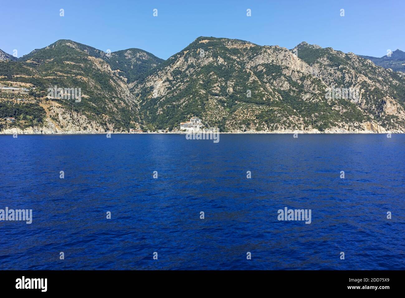 Autonomous monastic state of the holy mountain hi-res stock photography ...