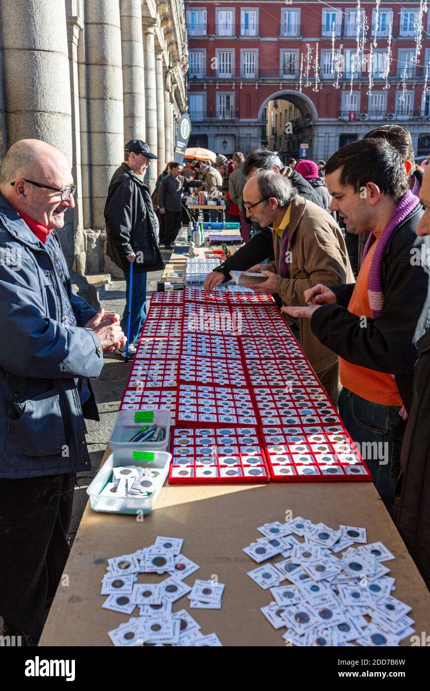 Stamp collection vendor stand hi-res stock photography and images - Alamy