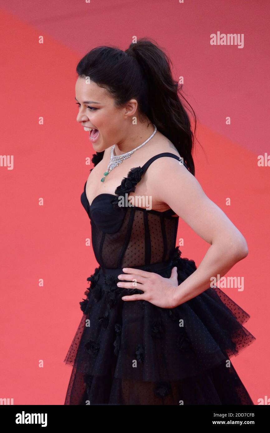 Michelle Rodriguez attending the Blackkklansman Premiere held at the ...