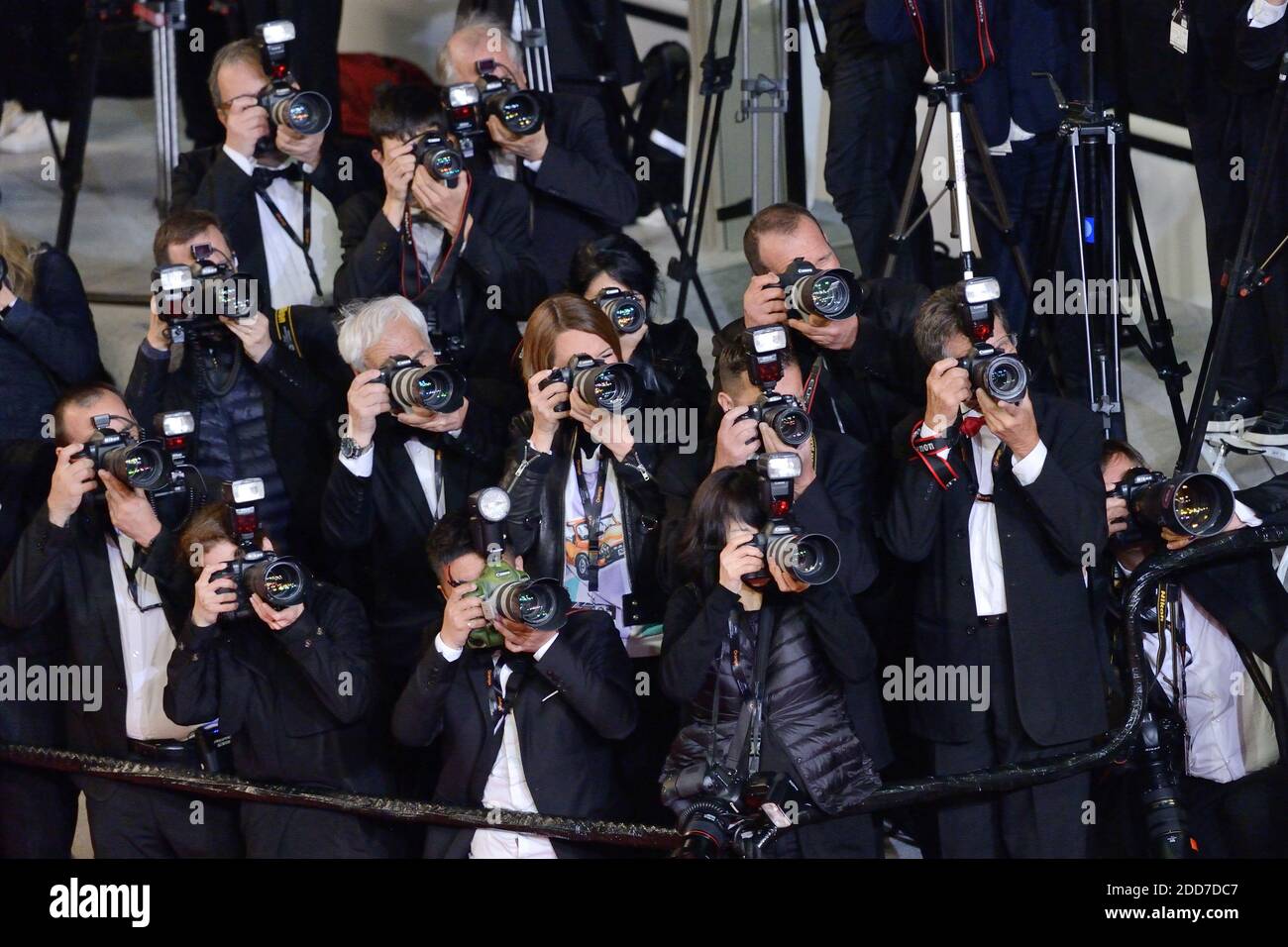 Photographers shooting during The House That Jack Built Premiere held ...