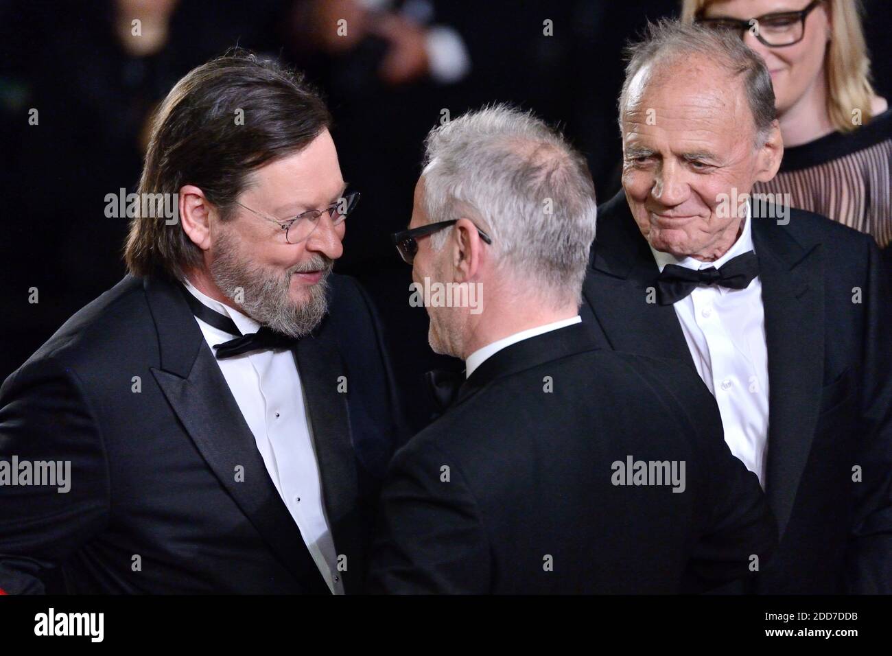 Lars Von Trier, Thierry Fremaux and Bruno Ganz attending The House That ...