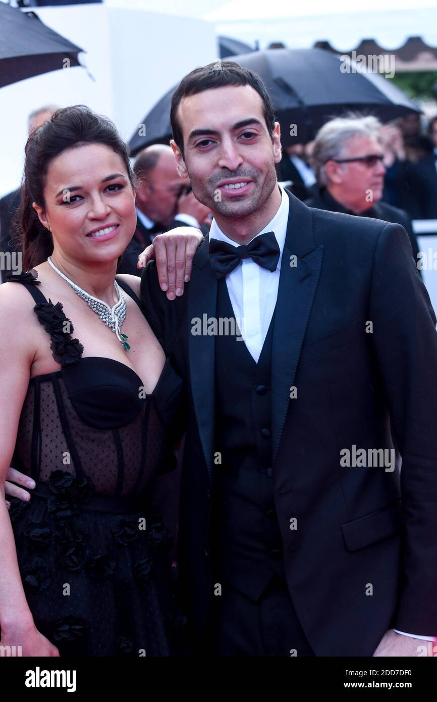 Michelle Rodriguez and Mohamed Al Turki arrive for the screening of ...