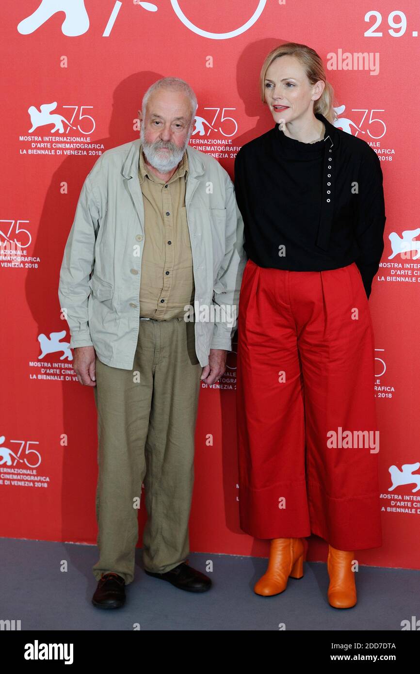 Mike Leigh and Maxine Peake attending the Peterloo Photocall as part of ...
