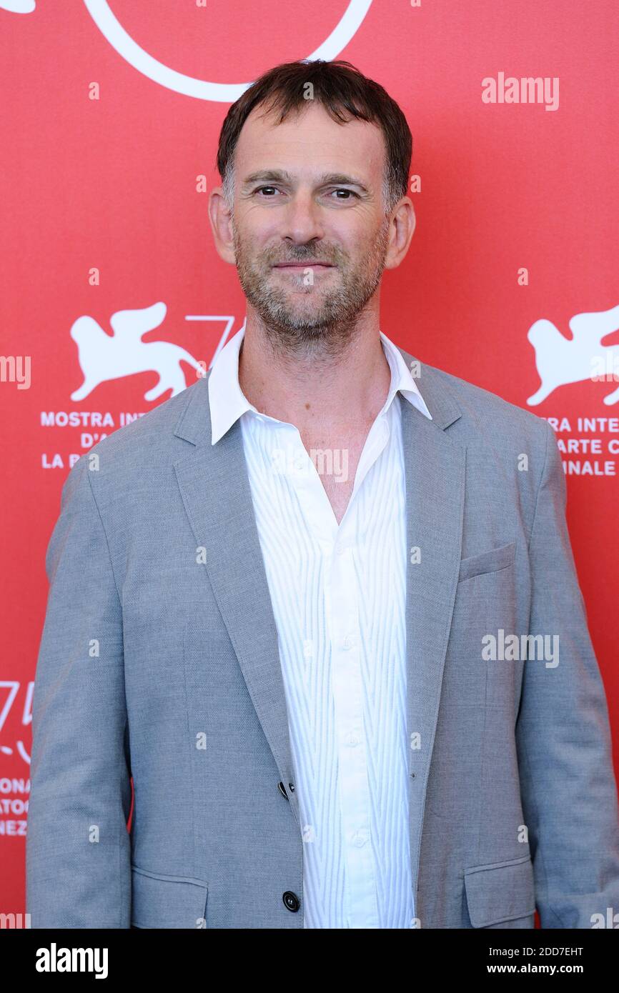 David Oelhoffen attending the Freres Ennemis Photocall as part of the ...