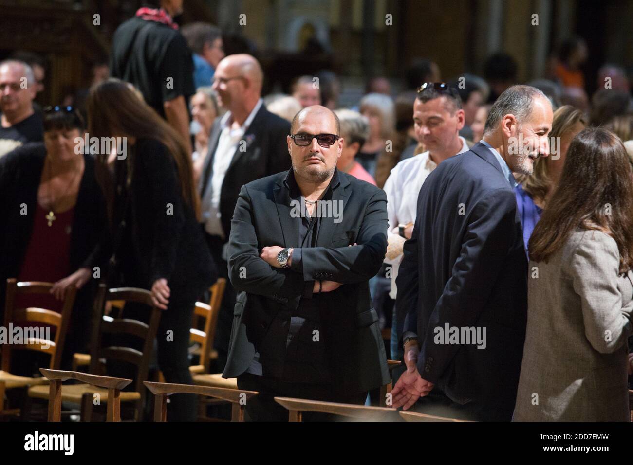 Michael Ketcham Halliday, Johnny Hallyday's cousin at tribute to Johnny ...