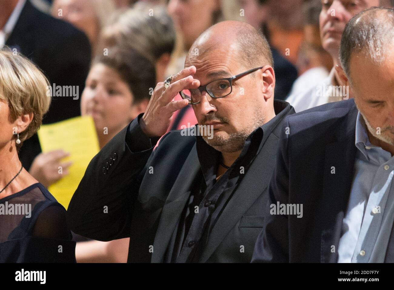 Michael Ketcham Halliday, Johnny Hallyday's cousin at tribute to Johnny ...