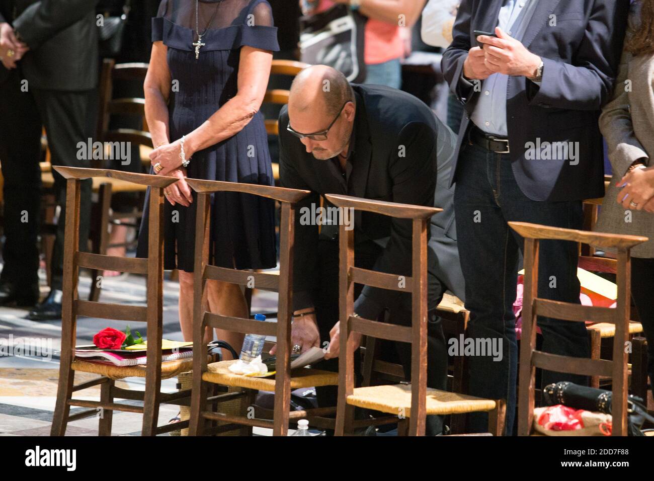 Michael Ketcham Halliday, Johnny Hallyday's cousin at tribute to Johnny ...
