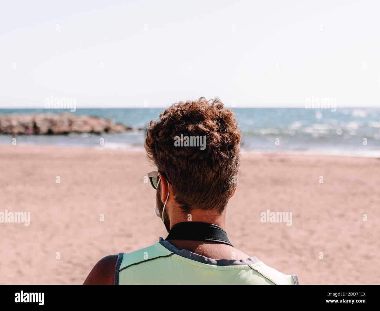 Mid adult male lifeguard hi-res stock photography and images - Alamy