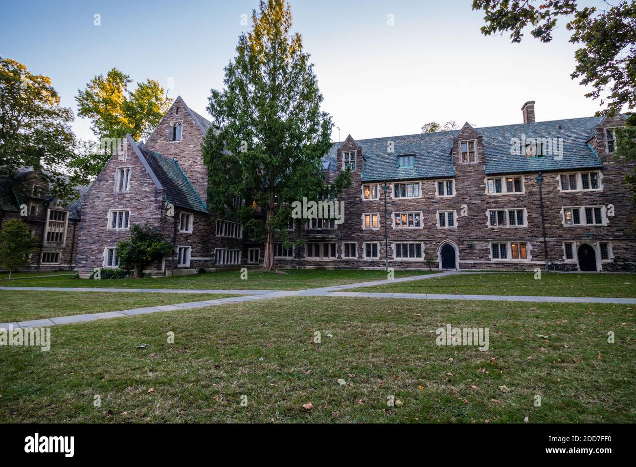 Research buildings were award winning research is conducted, Princeton ...