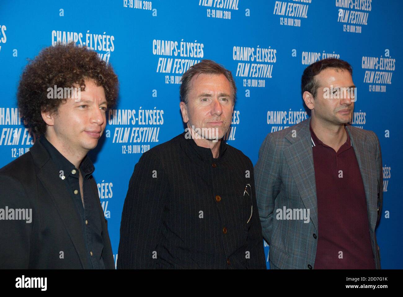 Michel Franco, Tim Roth and Serge Bozon at Tim Roth retrospective at ...