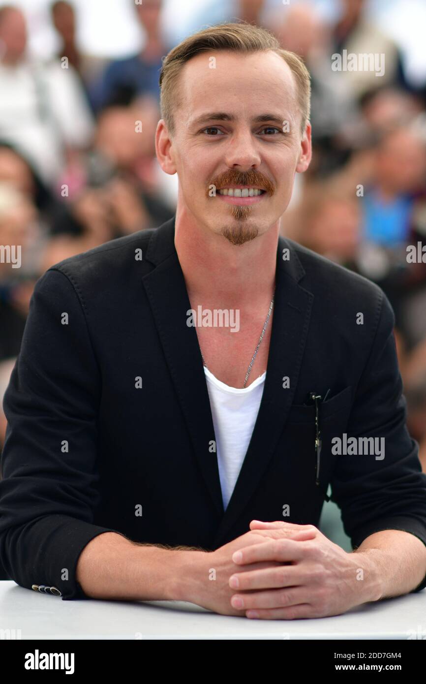 Jasper Paakkonen posing at the Blackkklansman photocall held at the ...
