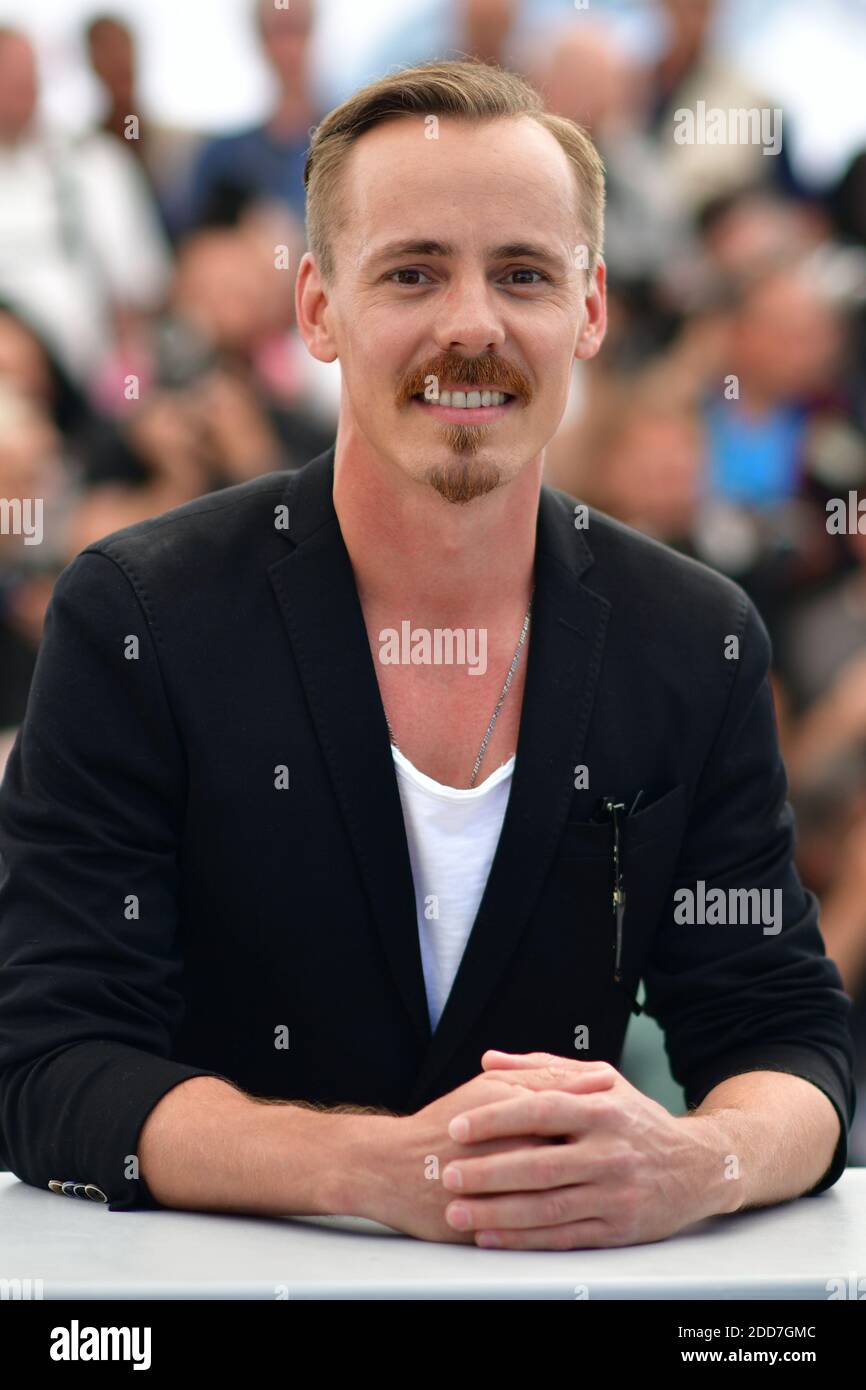 Jasper Paakkonen posing at the Blackkklansman photocall held at the ...