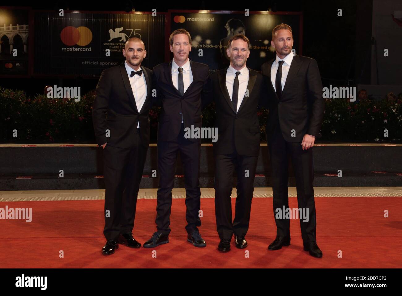 Sofiane Zermani, Reda Kateb, David Oelhoffen and Matthias Schoenaerts ...