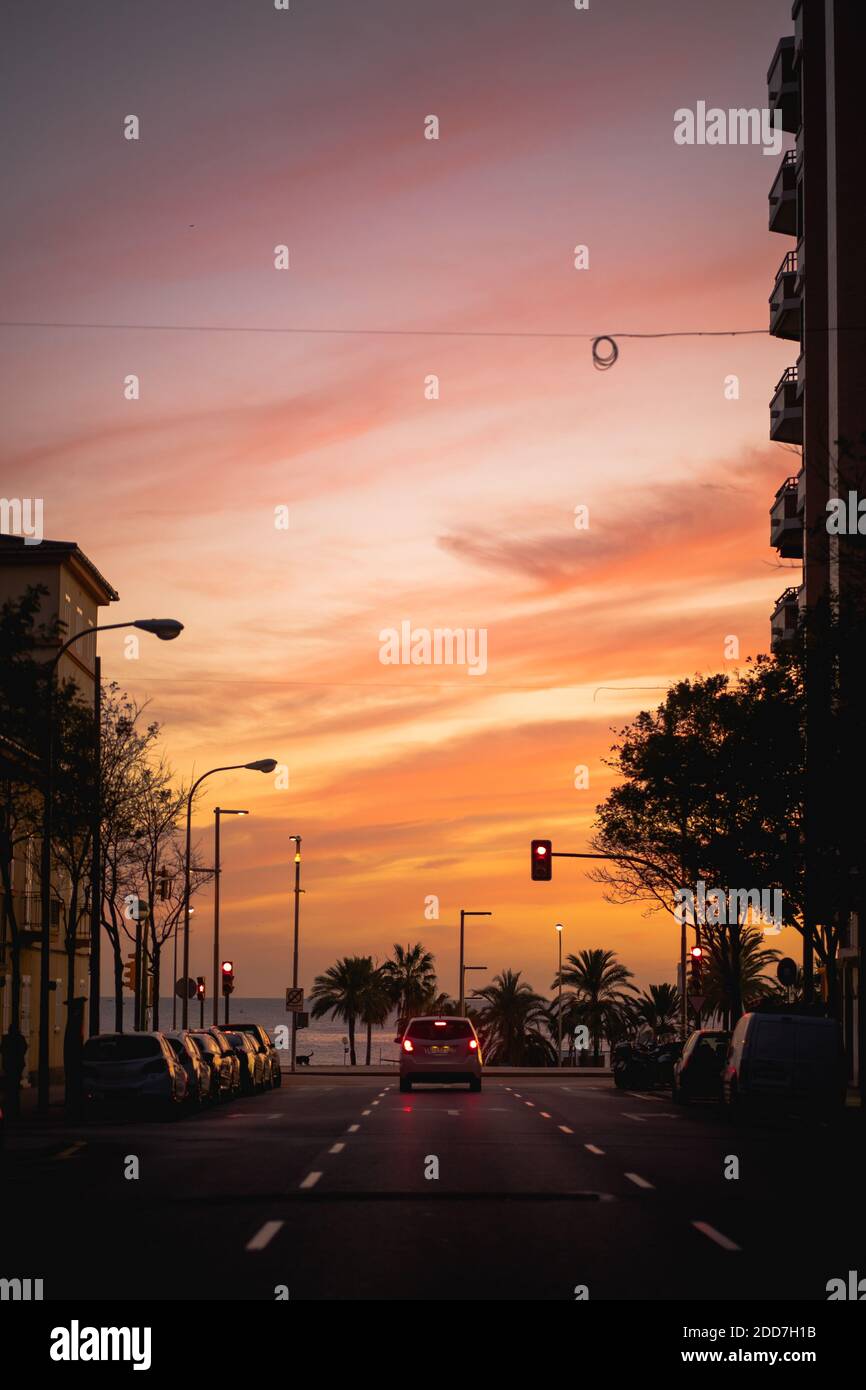 Beautiful Road Sunset