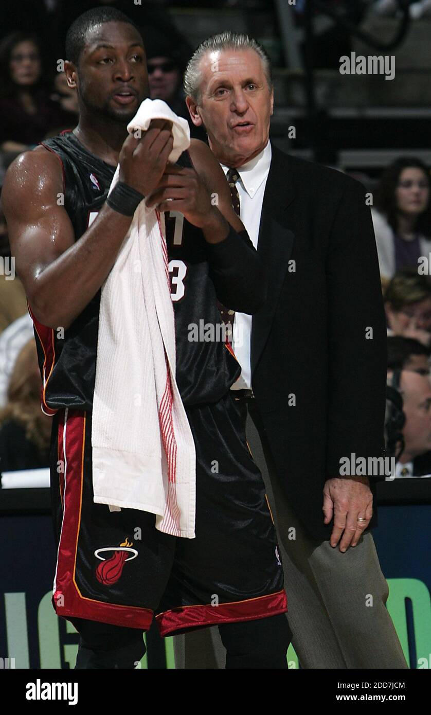 Pat Riley During Miami Heat High Resolution Stock Photography and ...