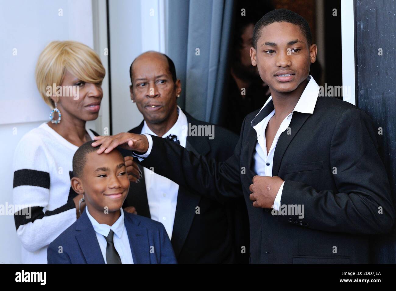 Judy Hill, Titus Turner, Ronaldo King and Kevin Goodman attending the ...