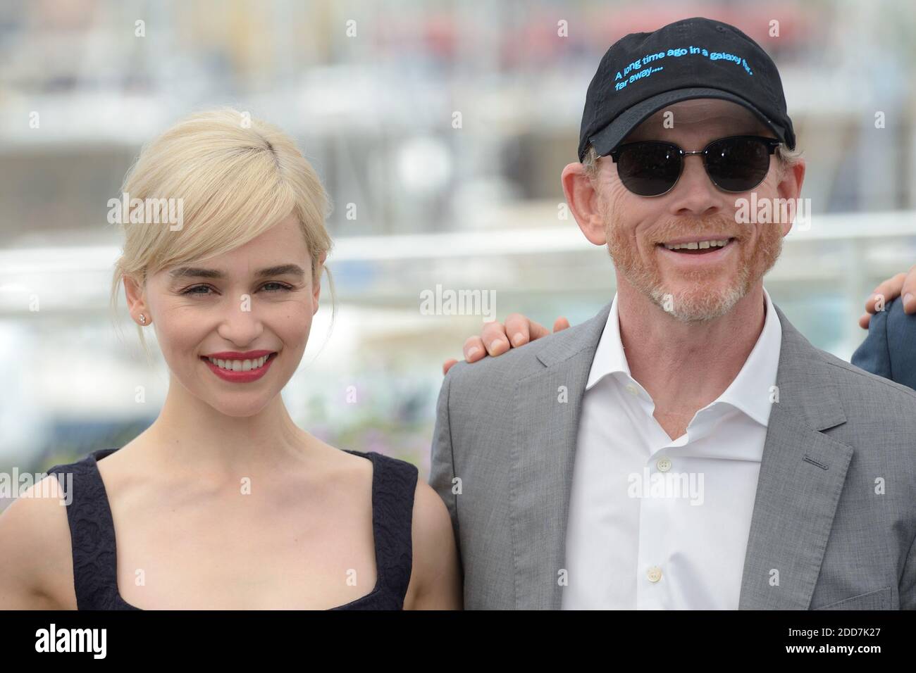 Emilia Clarke and Ron Howard attending Solo: A Star Wars Story Premiere ...